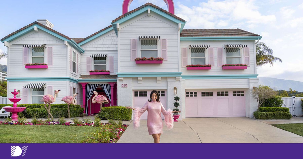 Mansão da Barbie 'ganha vida' através dos designers de interiores do ...