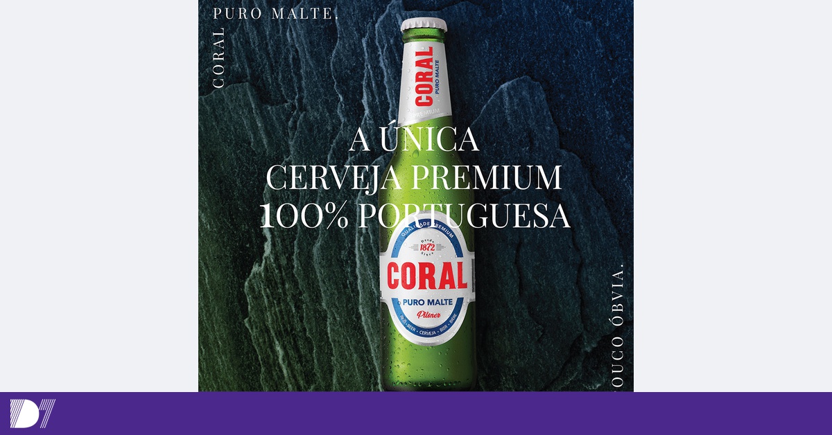 Empresa de Cervejas da Madeira aposta forte na Coral Puro Malte — D7