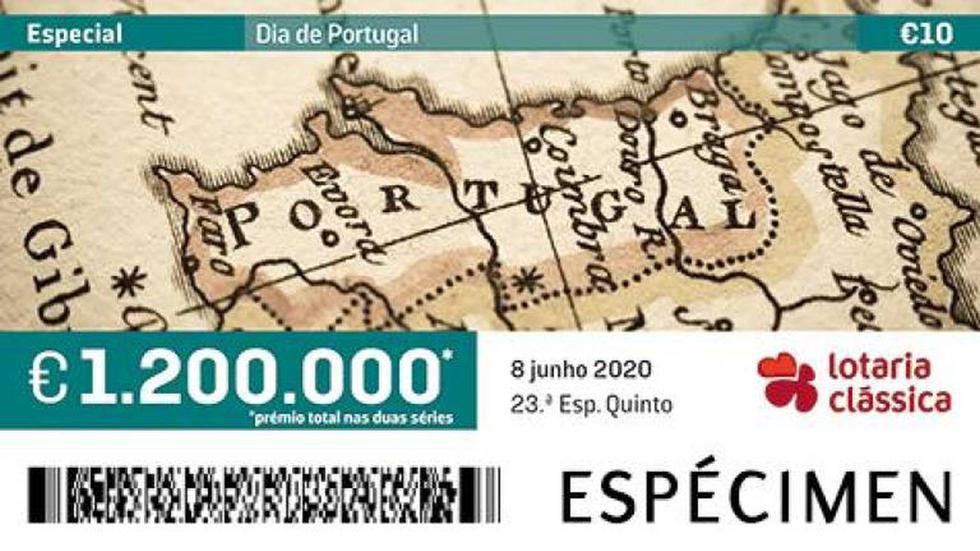 Primeiro prémio da Lotaria Clássica para o número 59804 — dnoticias.pt