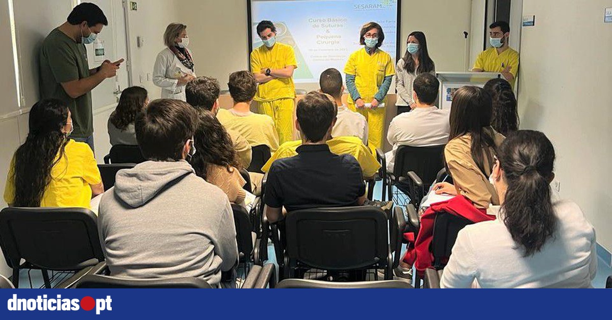 Internos de Cirurgia do SESARAM fazem curso de suturas — DNOTICIAS.PT