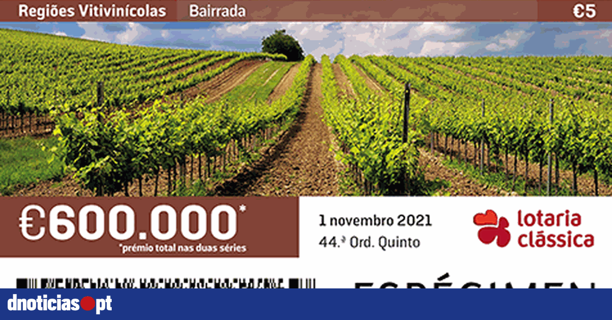 Lotaria Clássica premeia bilhete com 600 mil euros — DNOTICIAS.PT