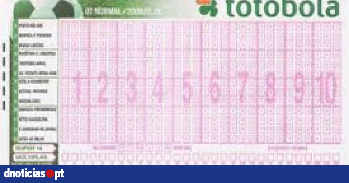 Conheça a chave completa do concurso do Totobola — DNOTICIAS.PT