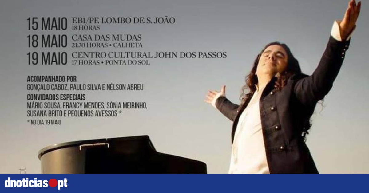 ‘Nuno Barroso: 20 anos de canções’ na Calheta e Ponta do Sol — DNOTICIAS.PT