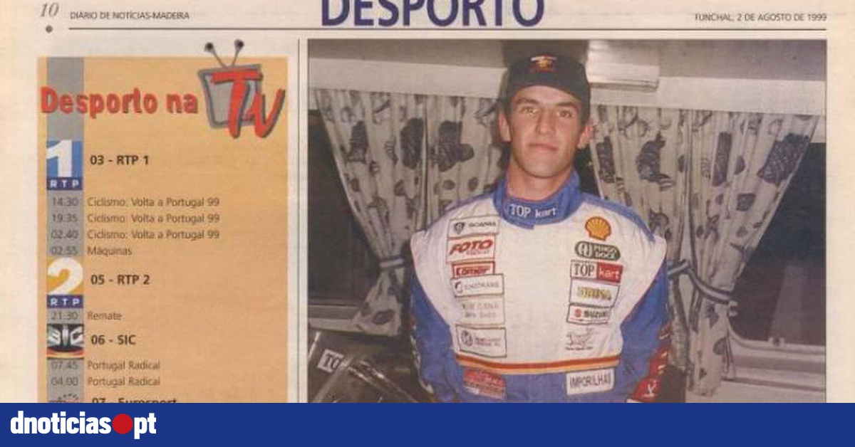 Há 20 anos, Alexandre Camacho já brilhava no Europeu de karting ...