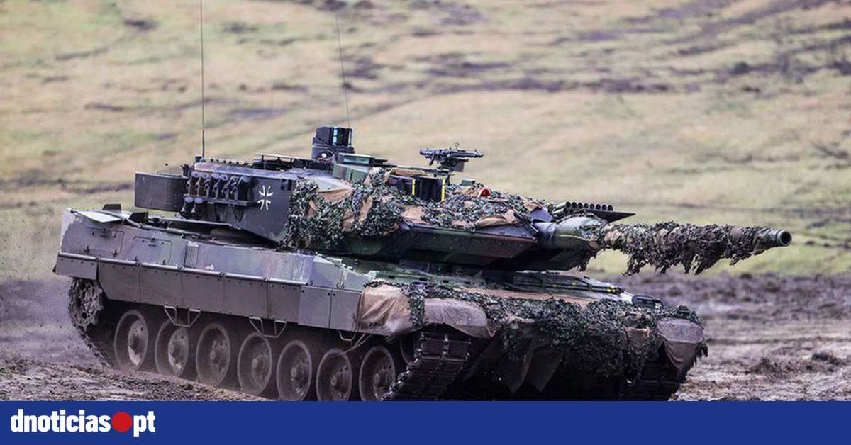 Três tanques Leopard 2 doados por Portugal já estão com as forças ...