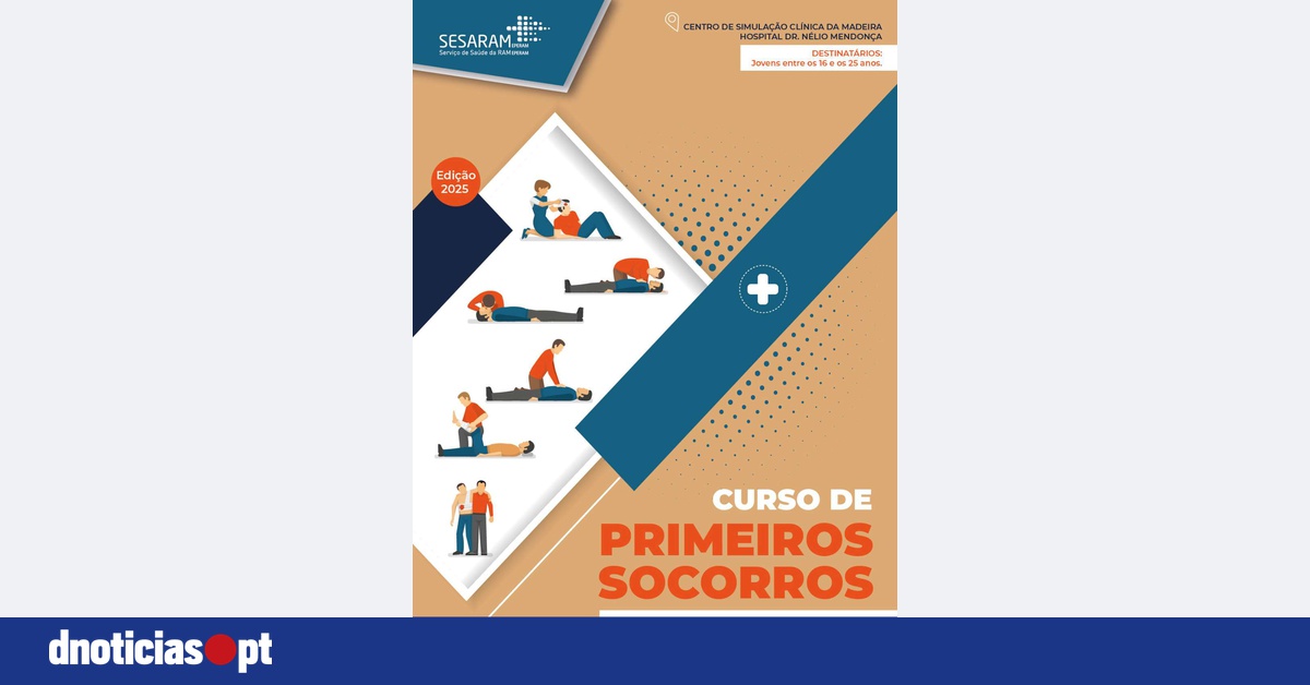 SESARAM promove 24.ª edição do Curso de Primeiros Socorros — DNOTICIAS.PT