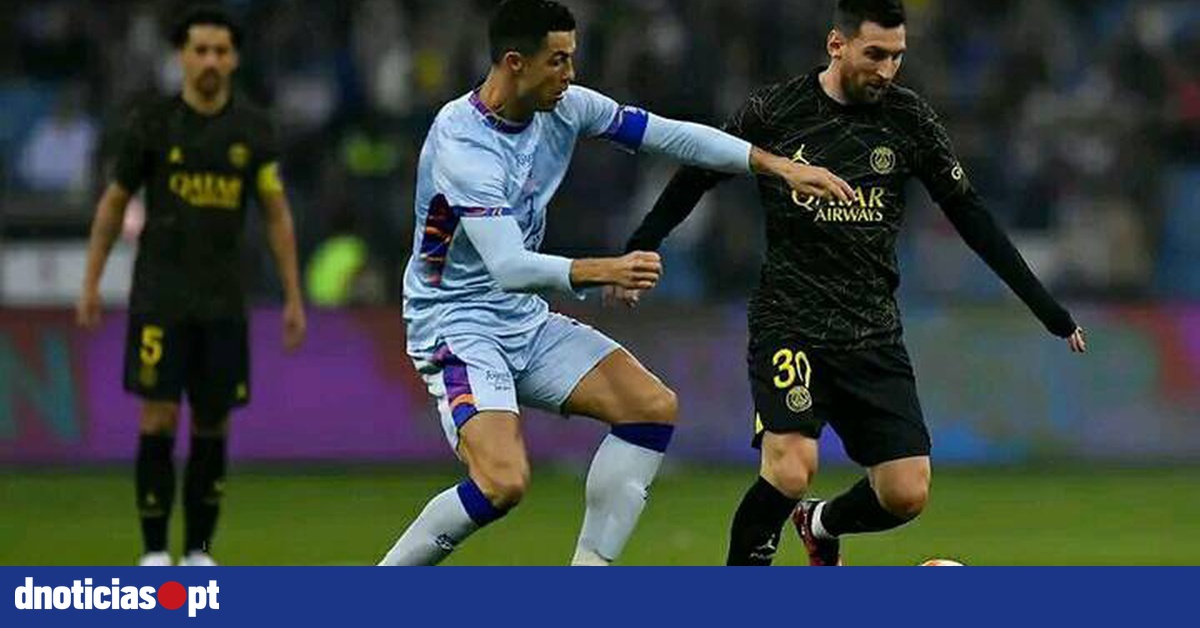 PSG vence jogo de ‘estrelas’ onde CR7 ‘bisou’ — DNOTICIAS.PT