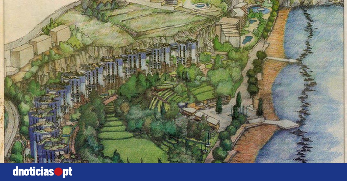 Recorde o plano de pormenor para a Praia Formosa proposto em 1998 ...