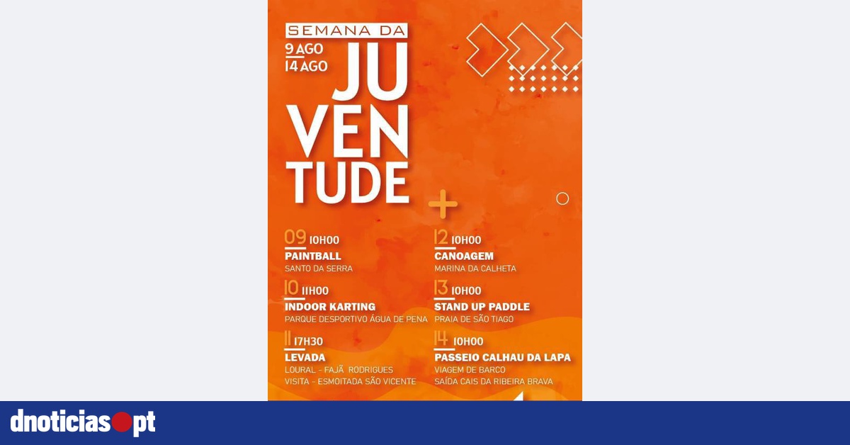 Semana da Juventude da JSD decorre de 9 a 14 de Agosto — DNOTICIAS.PT