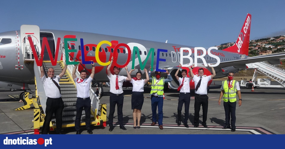 Jet2 inaugura ligação de Bristol para a Madeira — DNOTICIAS.PT