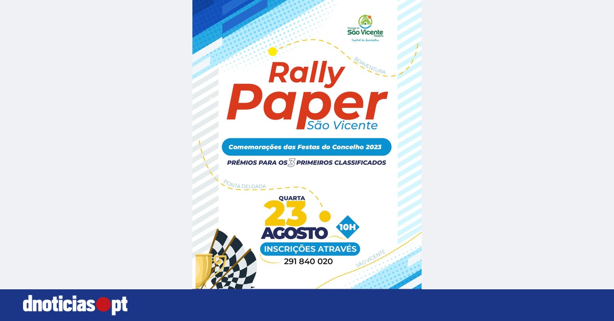 Autarquia promove Rally Paper em São Vicente — DNOTICIAS.PT