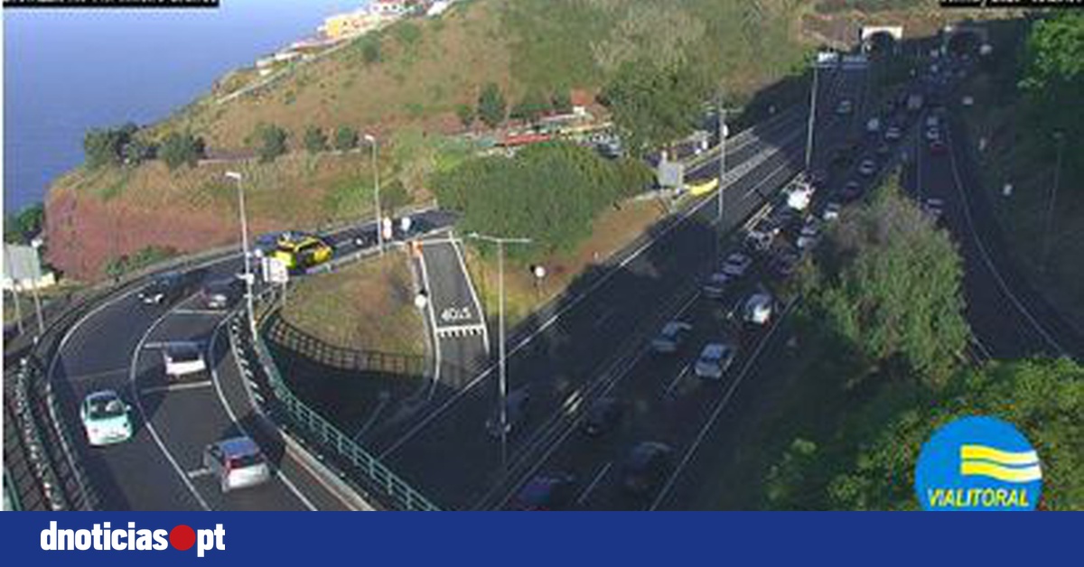 Trânsito congestionado na Cancela e Ribeira Brava — DNOTICIAS.PT