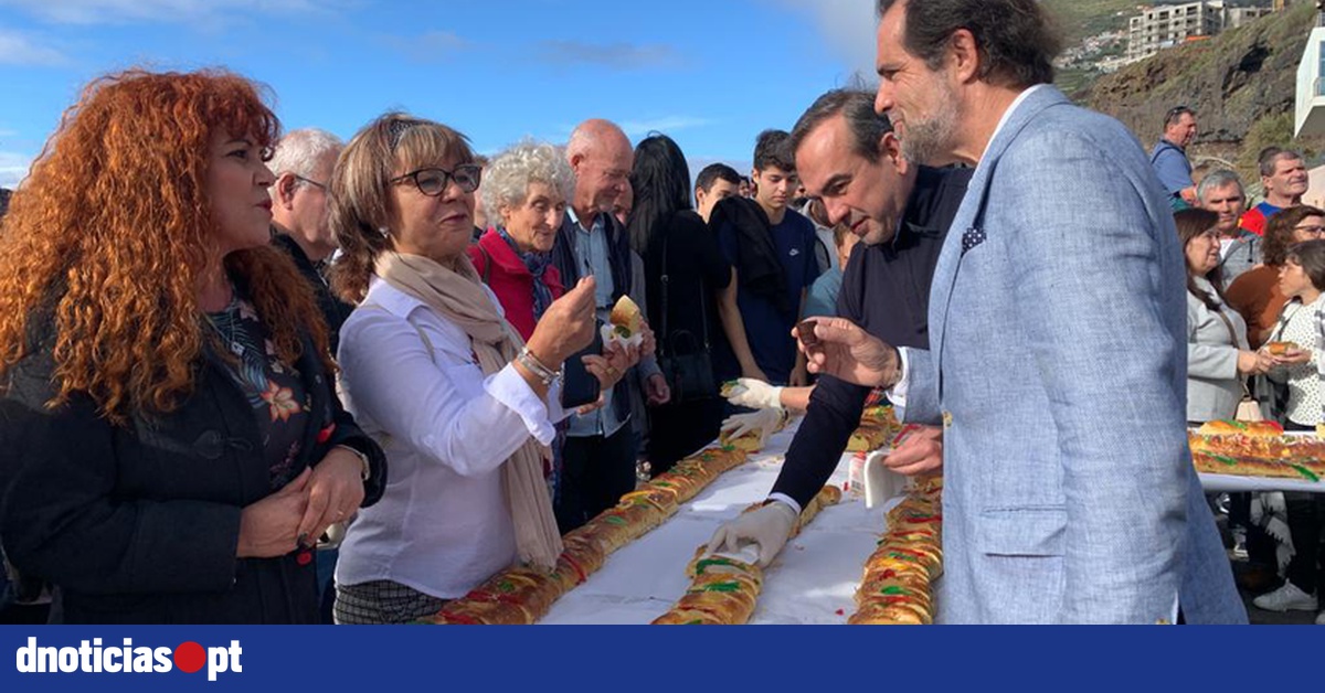 Albuquerque fica com a ‘fava’ do bolo rei de Câmara de Lobos — DNOTICIAS.PT