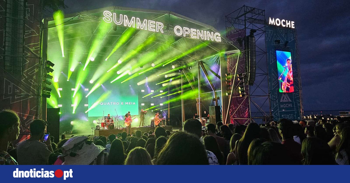 Summer Opening continua ao rubro com Os Quatro e Meia — DNOTICIAS.PT