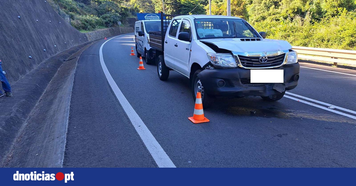 Acidente no Porto da Cruz — DNOTICIAS.PT