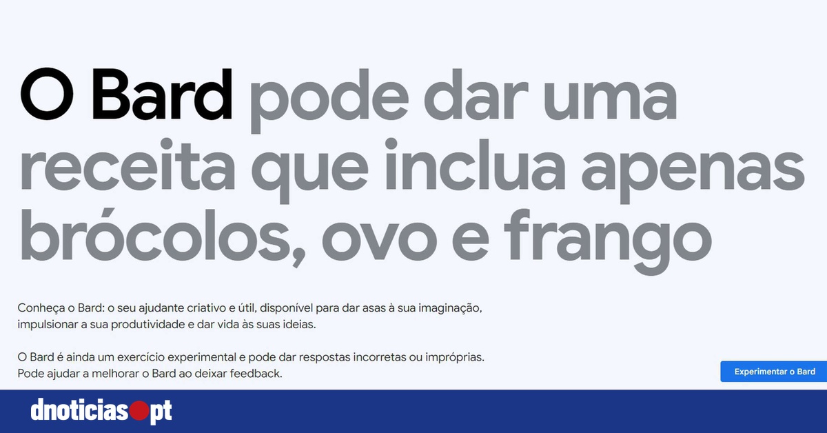 Inteligência artificial da Google chega hoje a Portugal — DNOTICIAS.PT