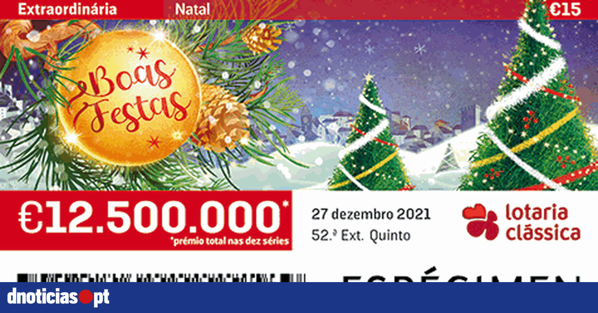 Saiba quais os números vencedores da Lotaria Clássica de Natal ...
