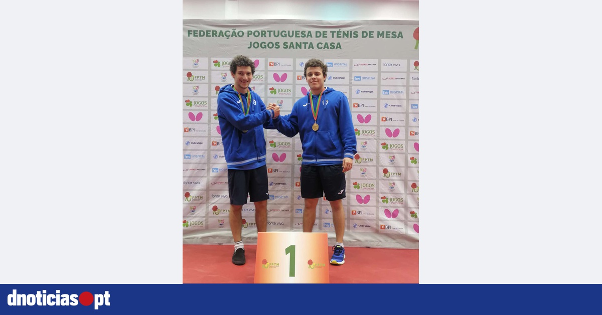 Marco Rodrigues E Gonçalo Gomes São Campeões Nacionais De Ténis De Mesa