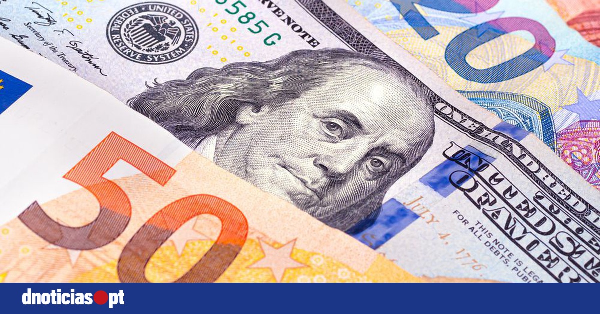 Euro volta a cair e desce do patamar dos 1,17 dólares — DNOTICIAS.PT
