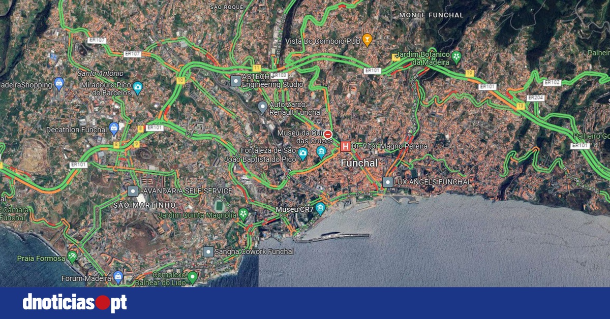 Trânsito matinal calmo interrompido por viatura avariada — DNOTICIAS.PT