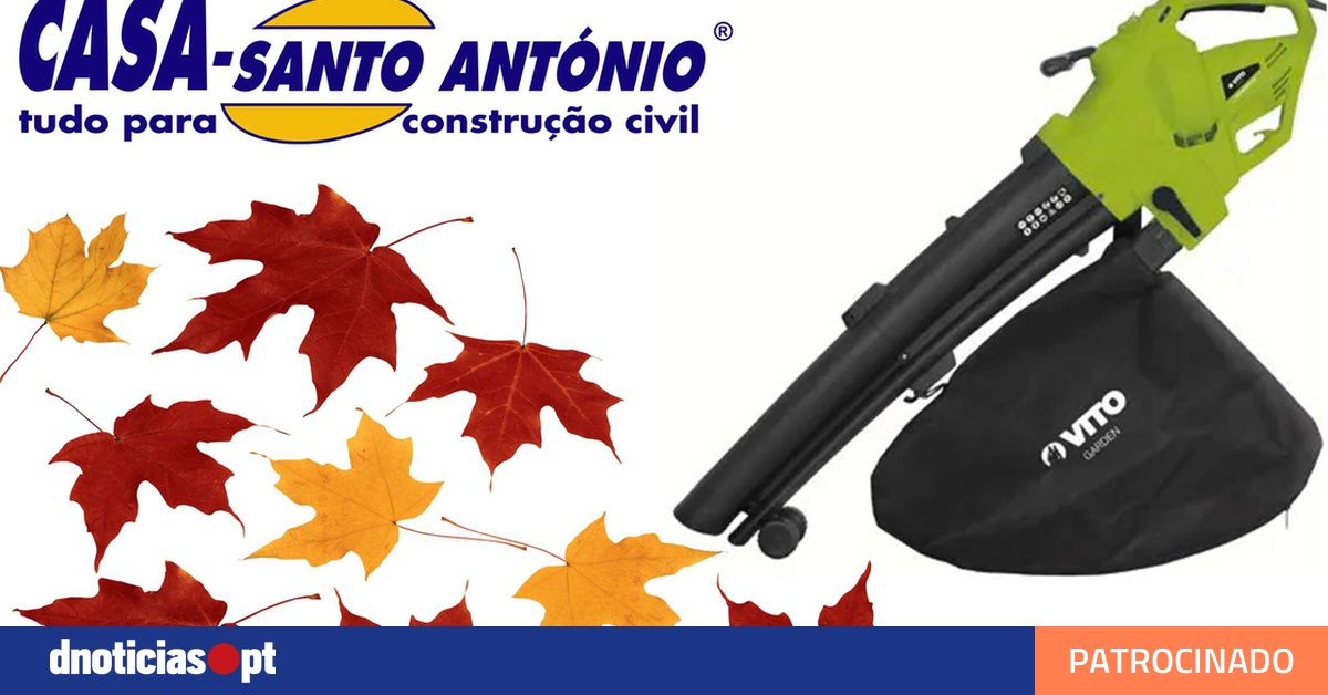 Soprador de Folhas Vito - O seu aliado de limpeza — DNOTICIAS.PT