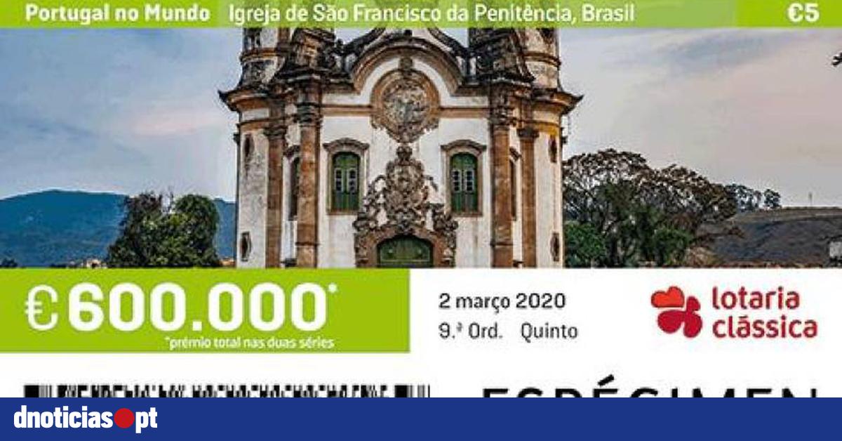 Primeiro prémio da Lotaria Clássica sai ao número 69612 — dnoticias.pt