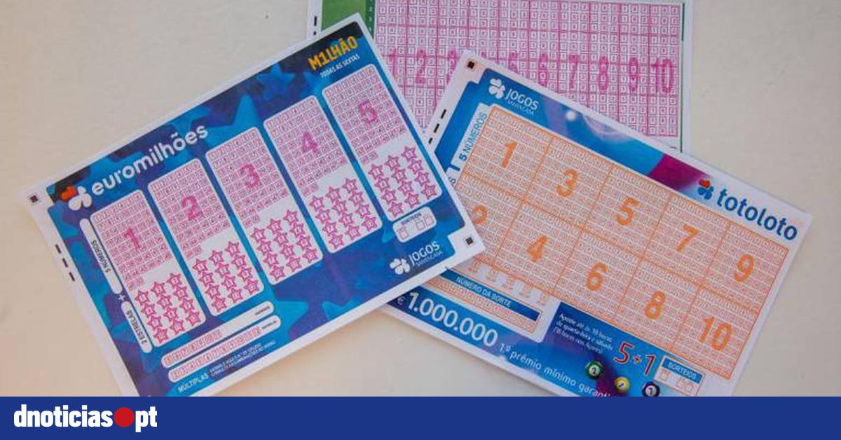 Chave do Totoloto vale 1,2 milhões de euros — dnoticias.pt