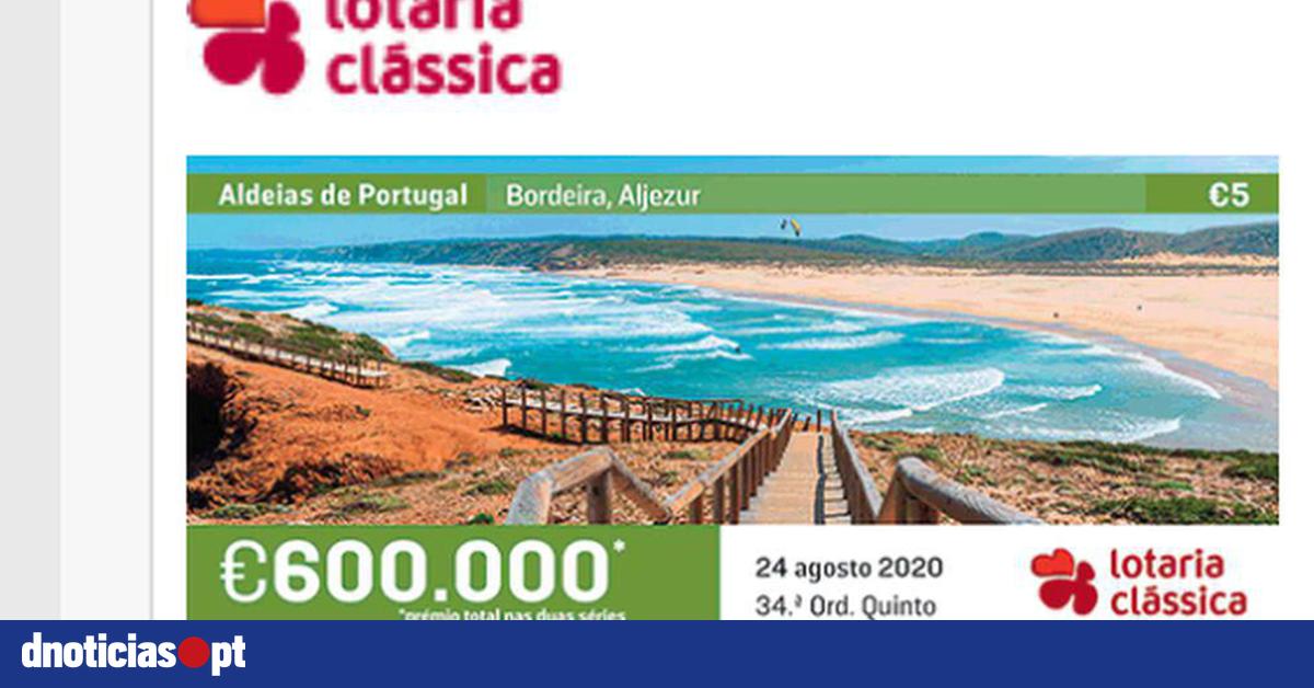 Primeiro prémio da Lotaria Clássica saiu ao número 63298 — dnoticias.pt